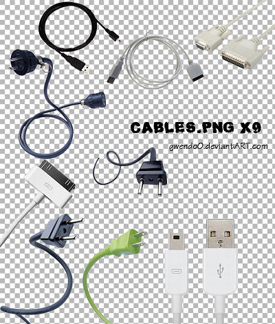 Cables PNG by gwendo0 on DeviantArt