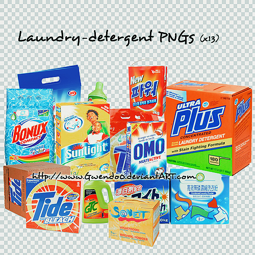 Laundry-detergent PNGs 'x13' by gwendo0 on DeviantArt