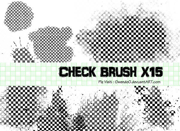 Check photoshop brush x15 by gwendo0 on DeviantArt