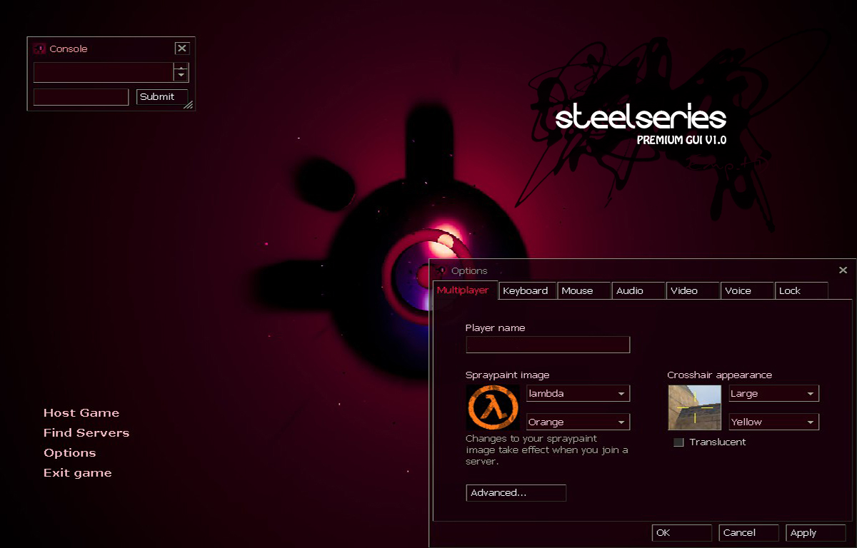 SS CS Steam GUI v1.0 by Graberione on DeviantArt