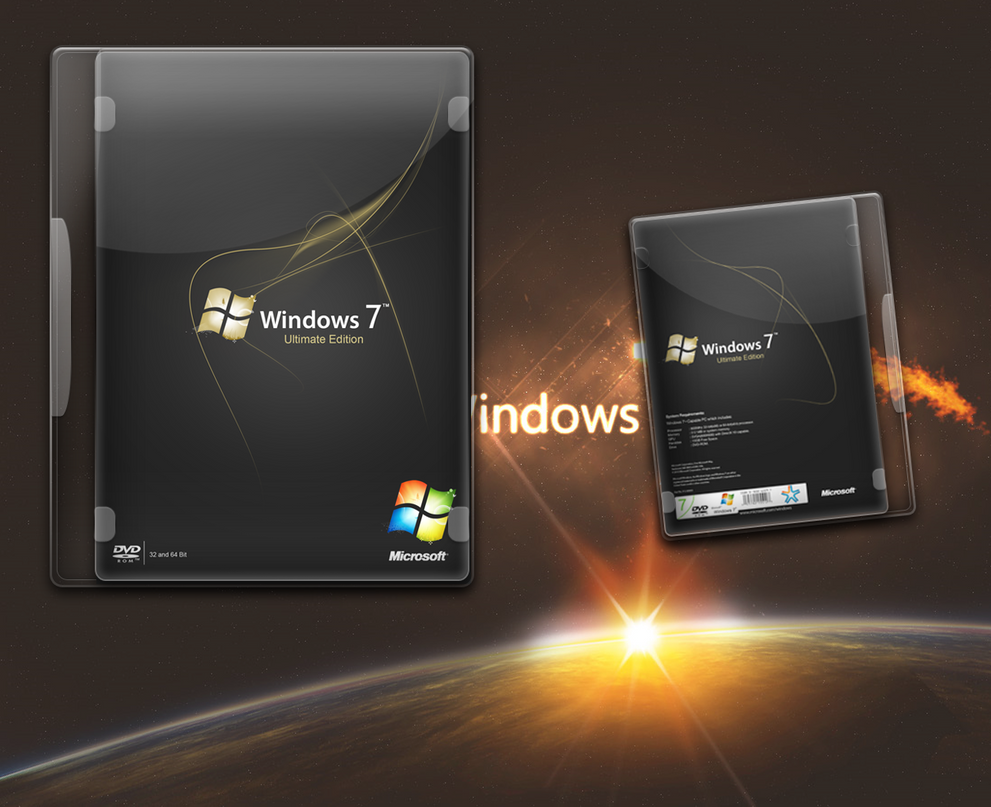 Windows 7 Cover PSD by metamag on DeviantArt