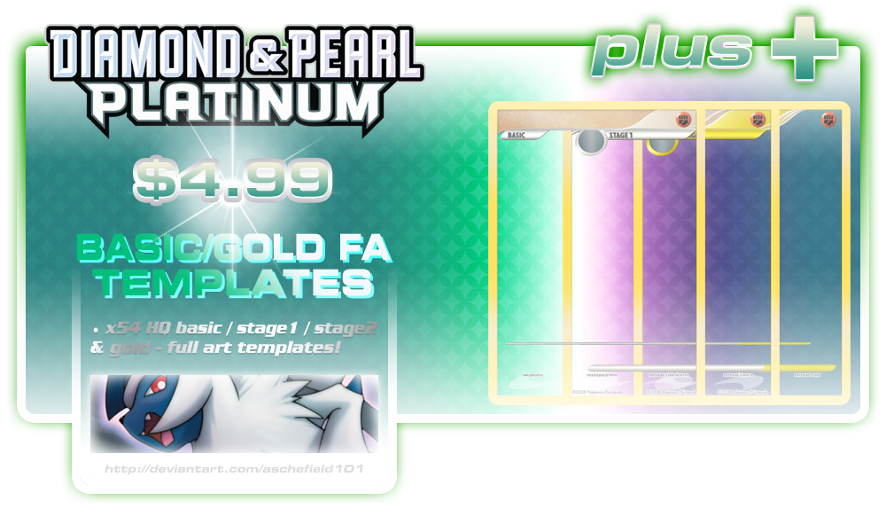 Pokemon DPPt Templates+ - Full Art 1 by aschefield101 on DeviantArt