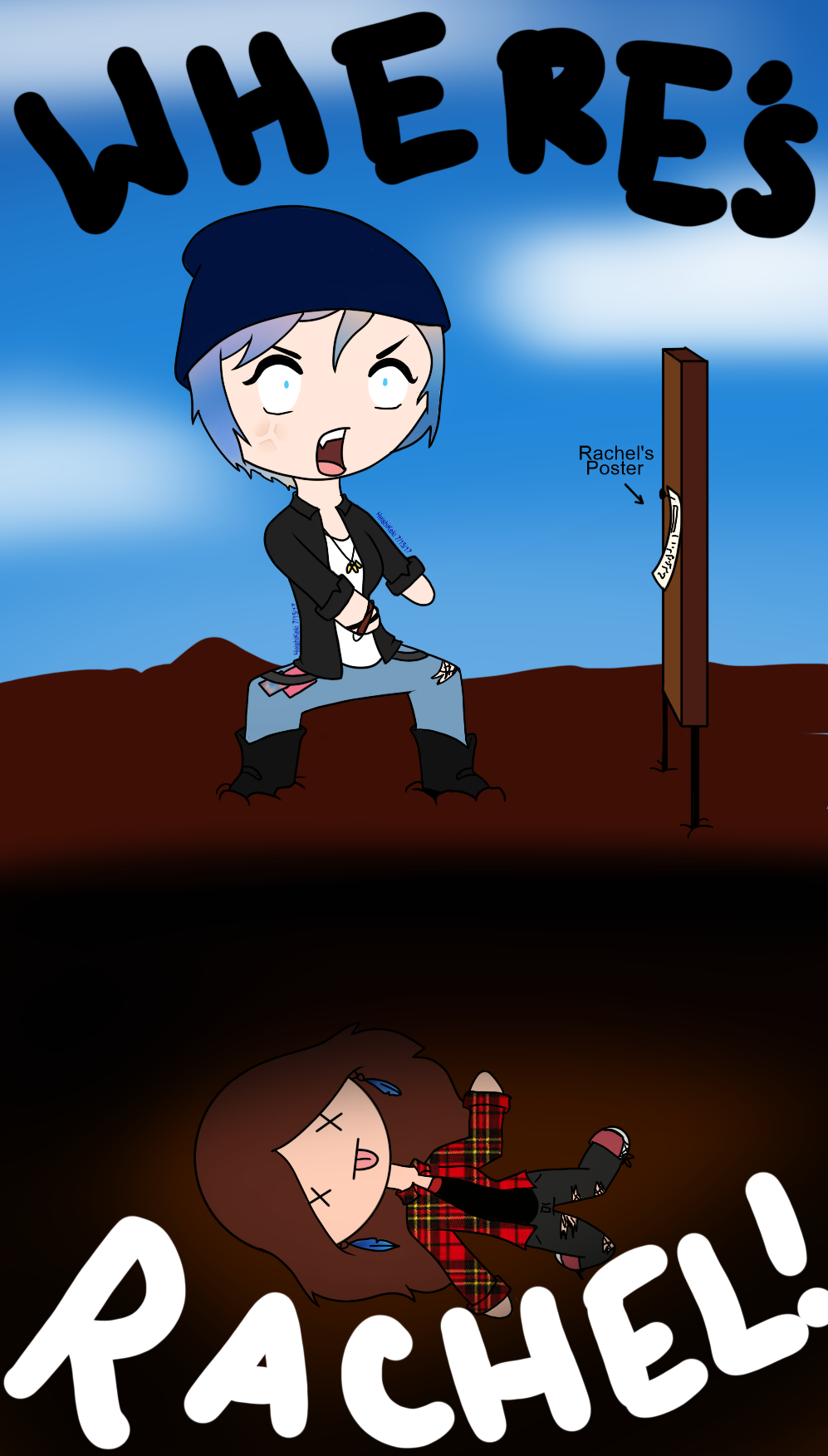 Where's Rachel! by heishikeki on DeviantArt