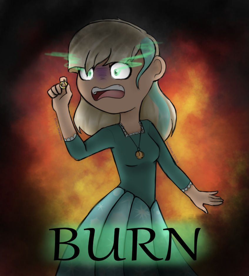 BURN (Hamilton SVTFOE AU) by heishikeki on DeviantArt