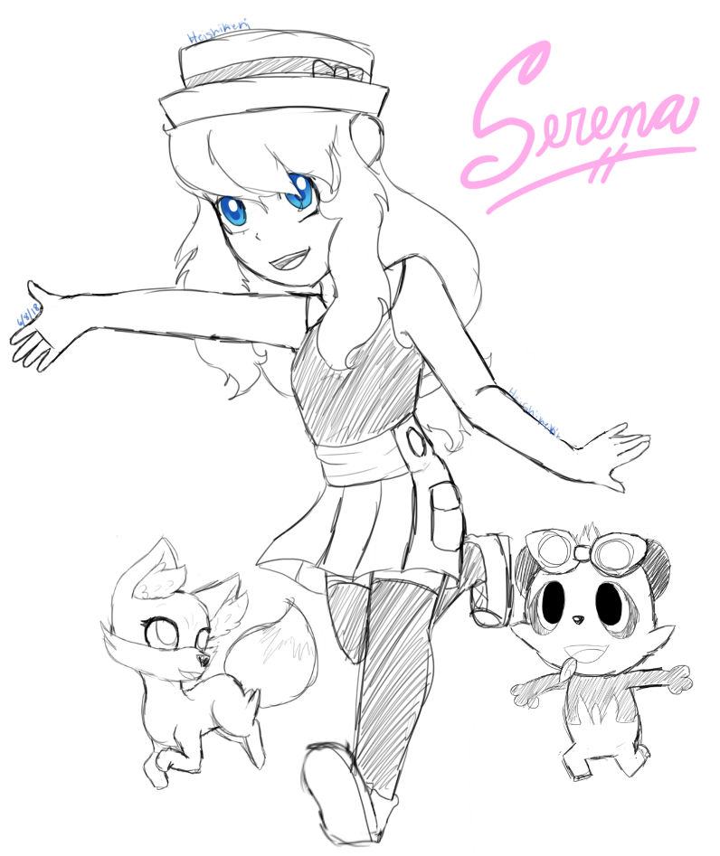 Serena (old design) by heishikeki on DeviantArt