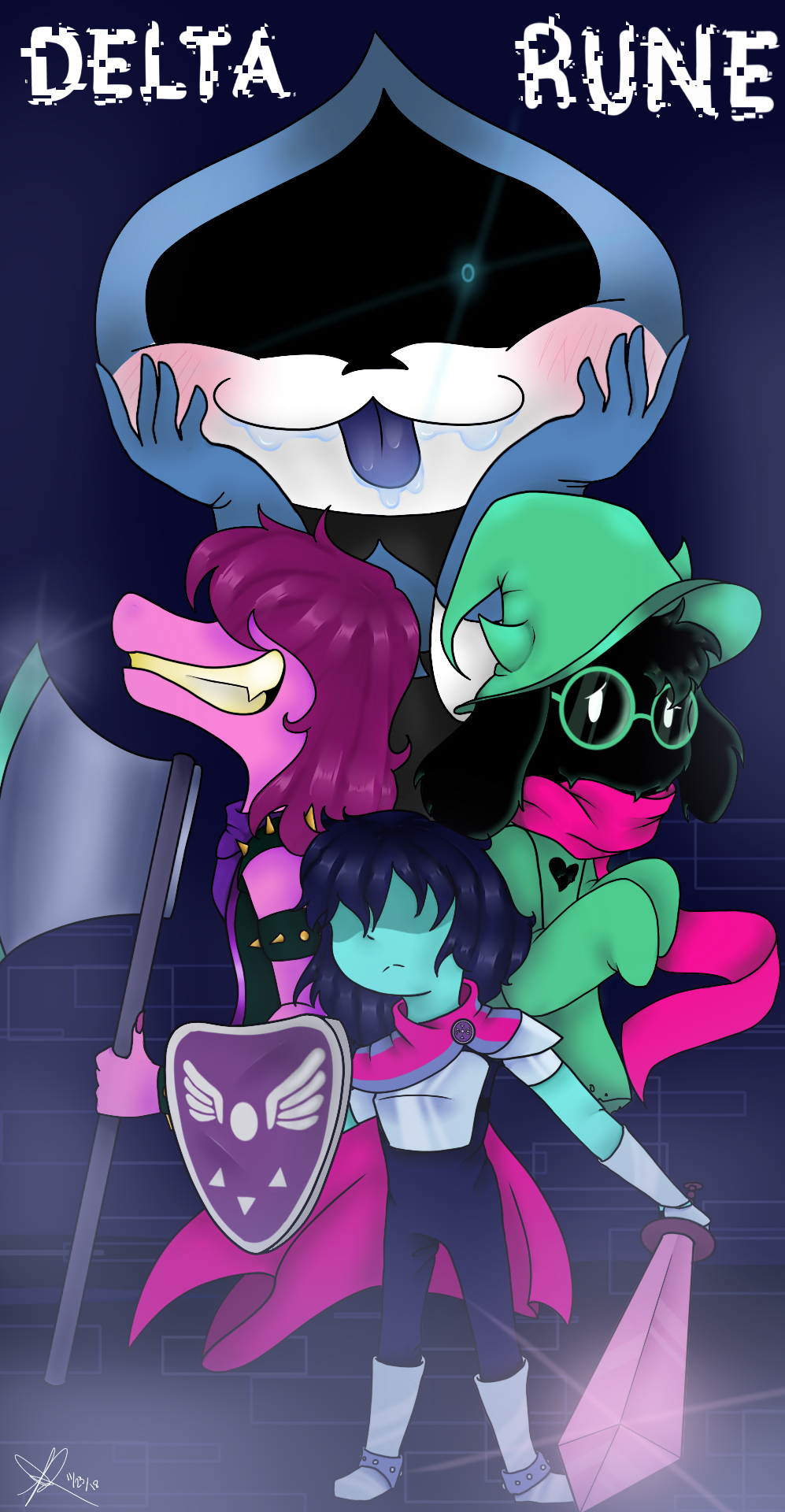 deltarune by heishikeki on DeviantArt
