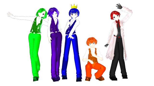 MMD Rainbow friends model dl+ by YaniraOlivia on DeviantArt