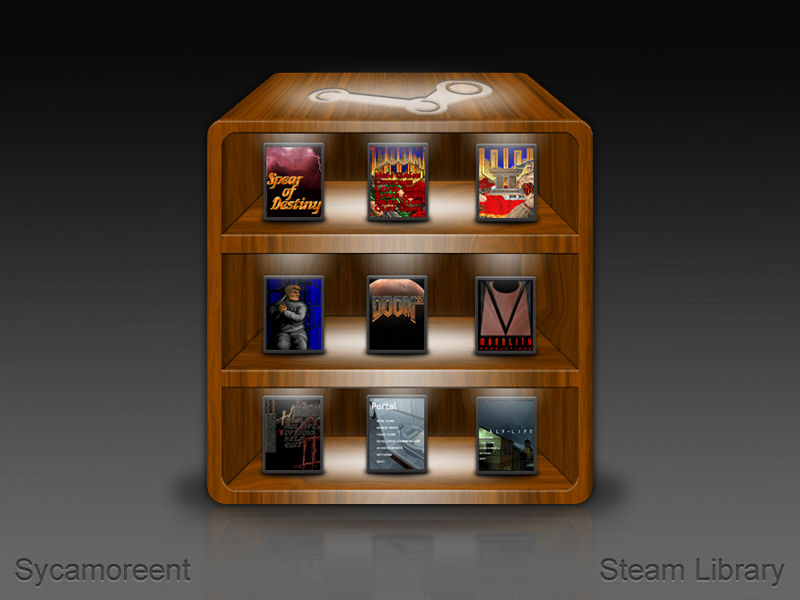 Steam Library by sycamoreent-REMIX on DeviantArt