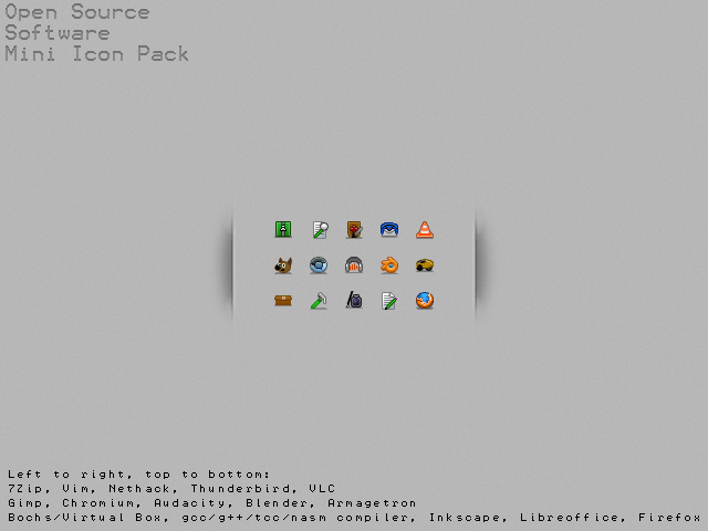 pixel icons 16px-64px on Customizers - DeviantArt