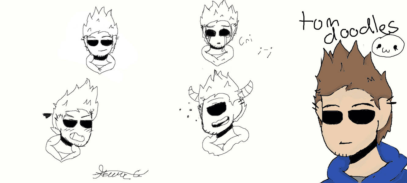 Eddsworld Tom sketches by MaxineOwl on DeviantArt