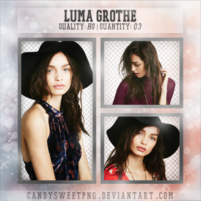 Png Pack 04 : Luma Grothe by CandySweetPng on DeviantArt