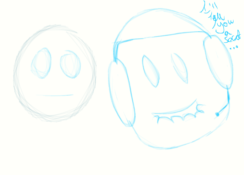 Ken and Cry cartoon sketch 6 by MidnightCloudy on DeviantArt