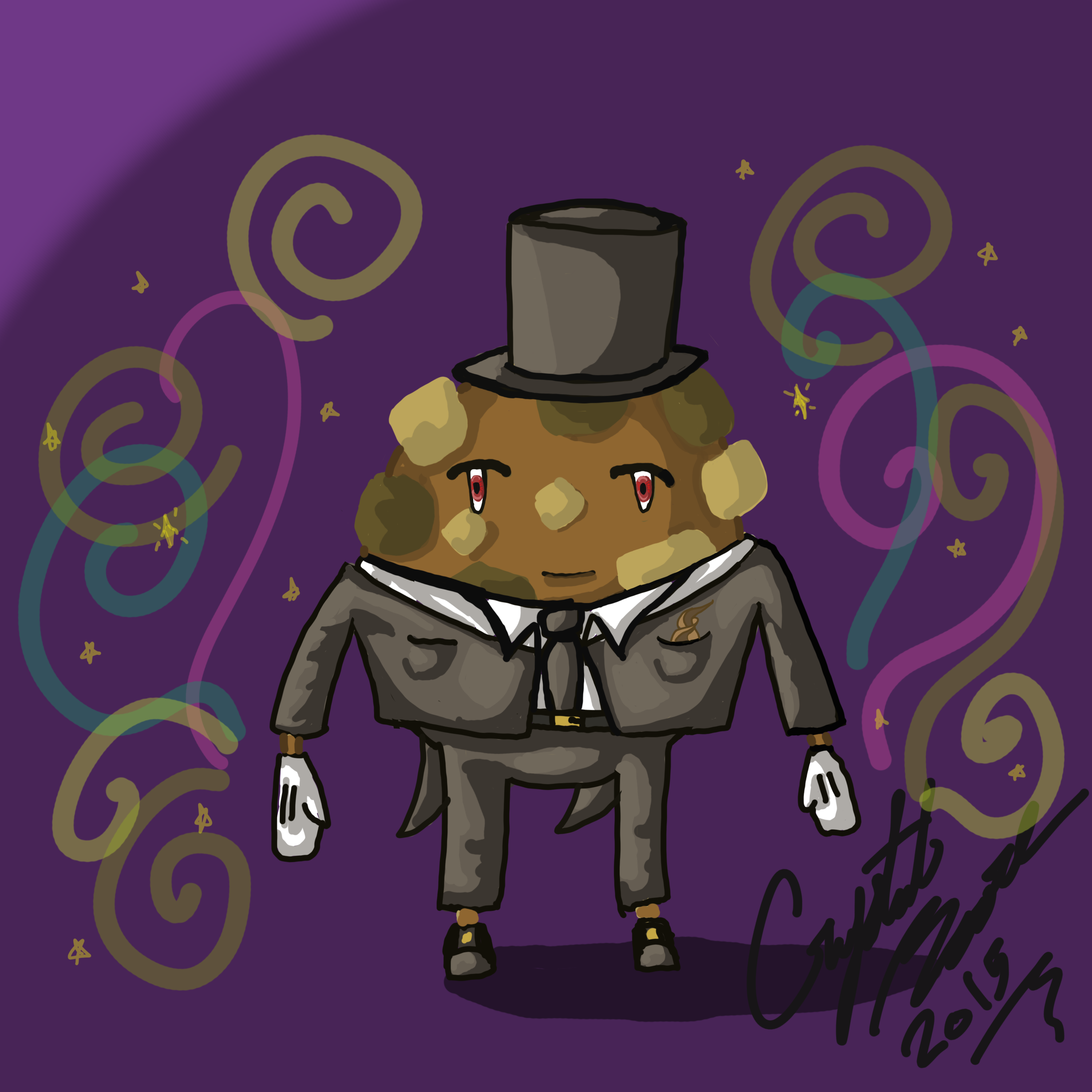 Mr. Cookie by Undead-Blossom on DeviantArt