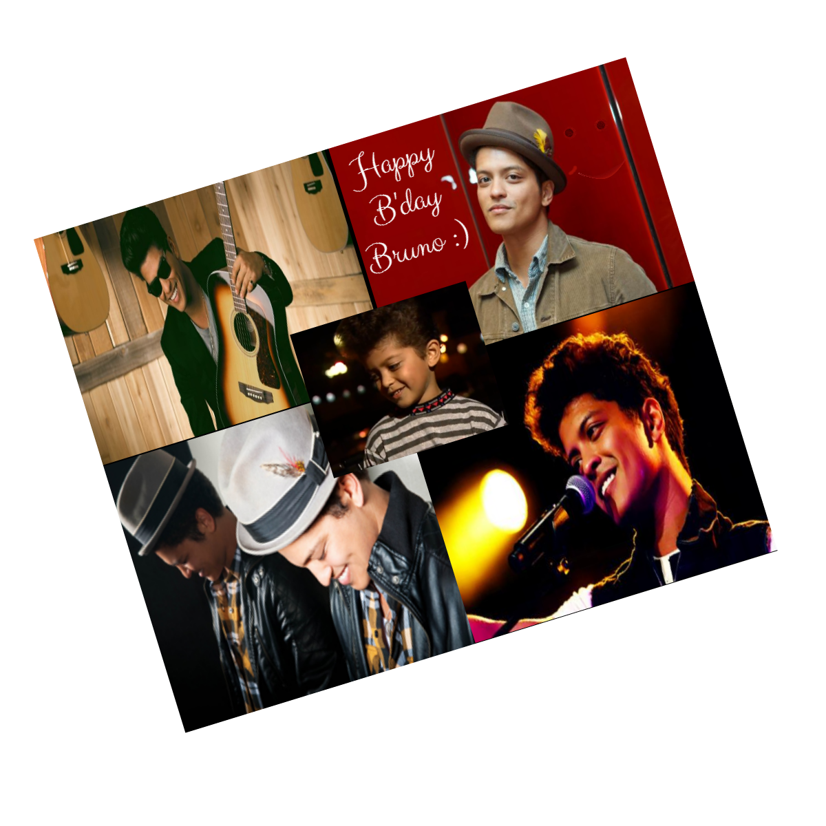 Bruno Mars Wallpaper Collage
