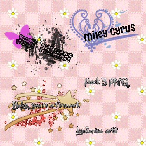 Pack Text PNG by Denise-artt on DeviantArt