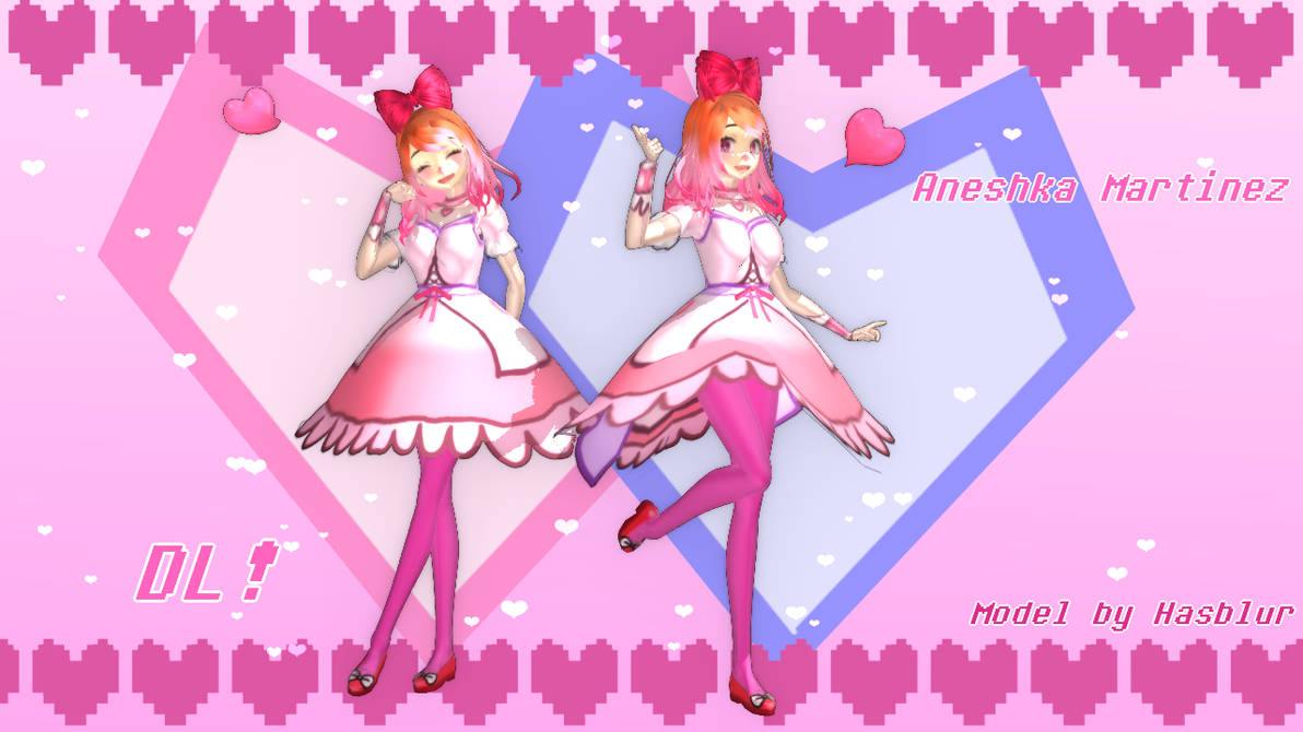 [MMD: RESISTANCETALE] Aneshka Martinez by Hasblur on DeviantArt