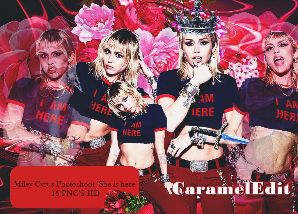 Miley Cyrus Photoshoot by CaramelEdit on DeviantArt