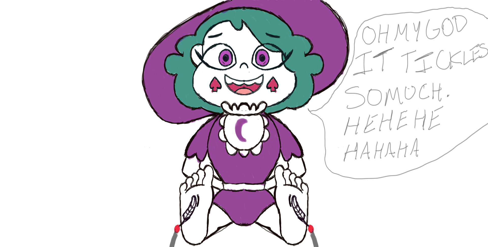 Eclipsa Tickled by BostonianJedi811 on DeviantArt