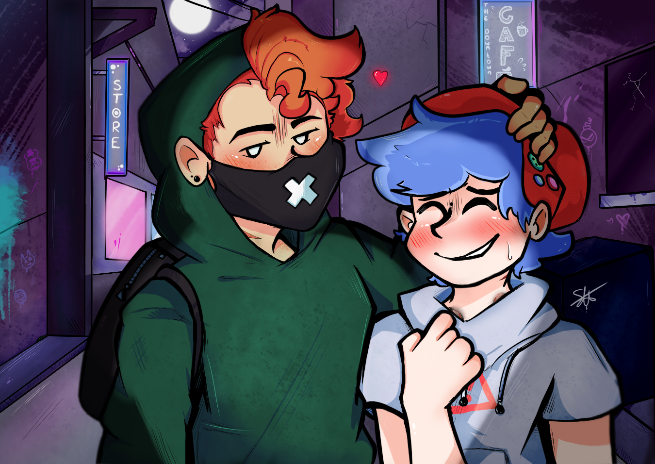 Softie and Toughie - FNF soft mod (artwork) by 1spicydogo67 on DeviantArt