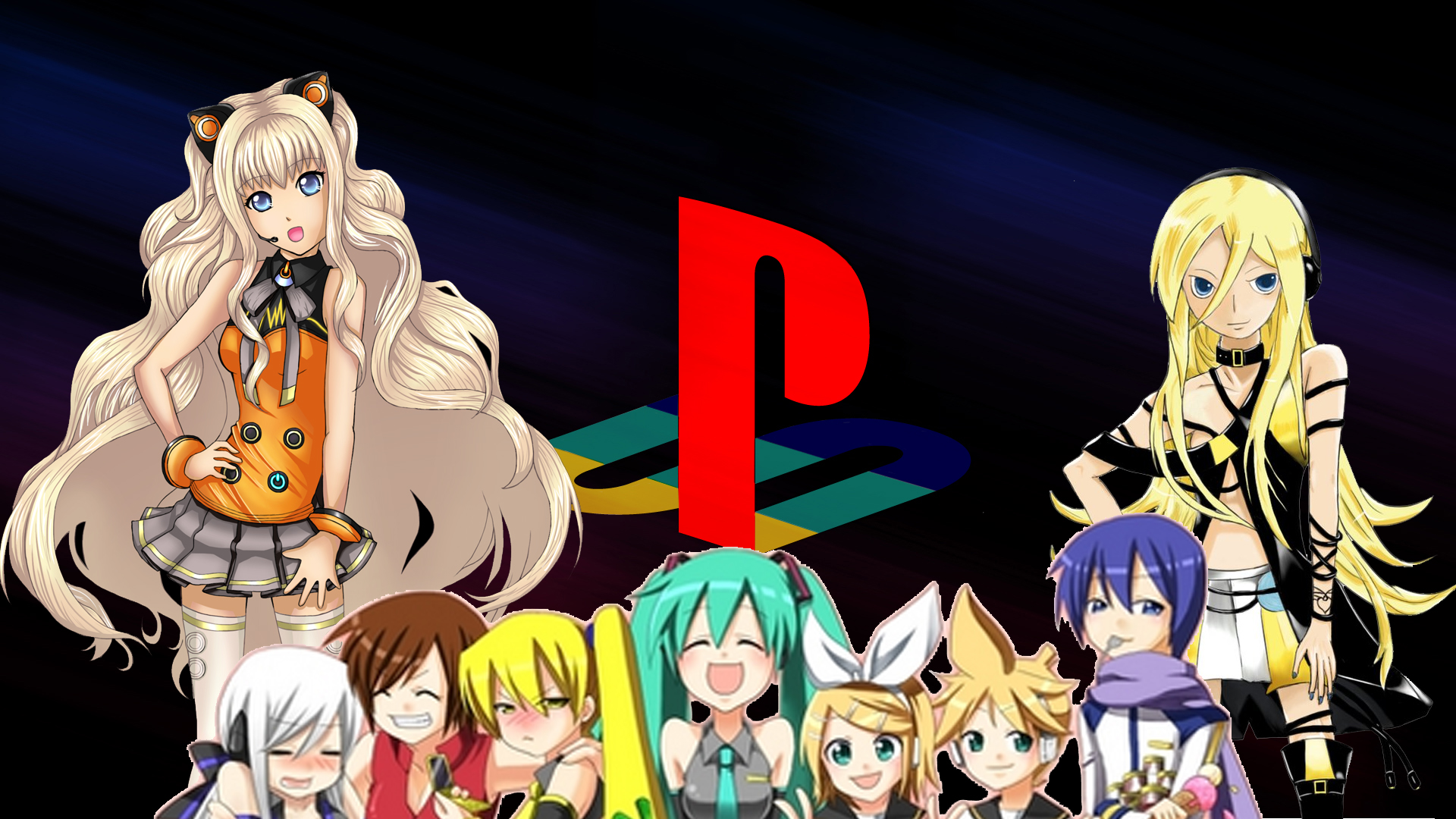 PS3 theme Vocaloid by YunaVeerle on DeviantArt