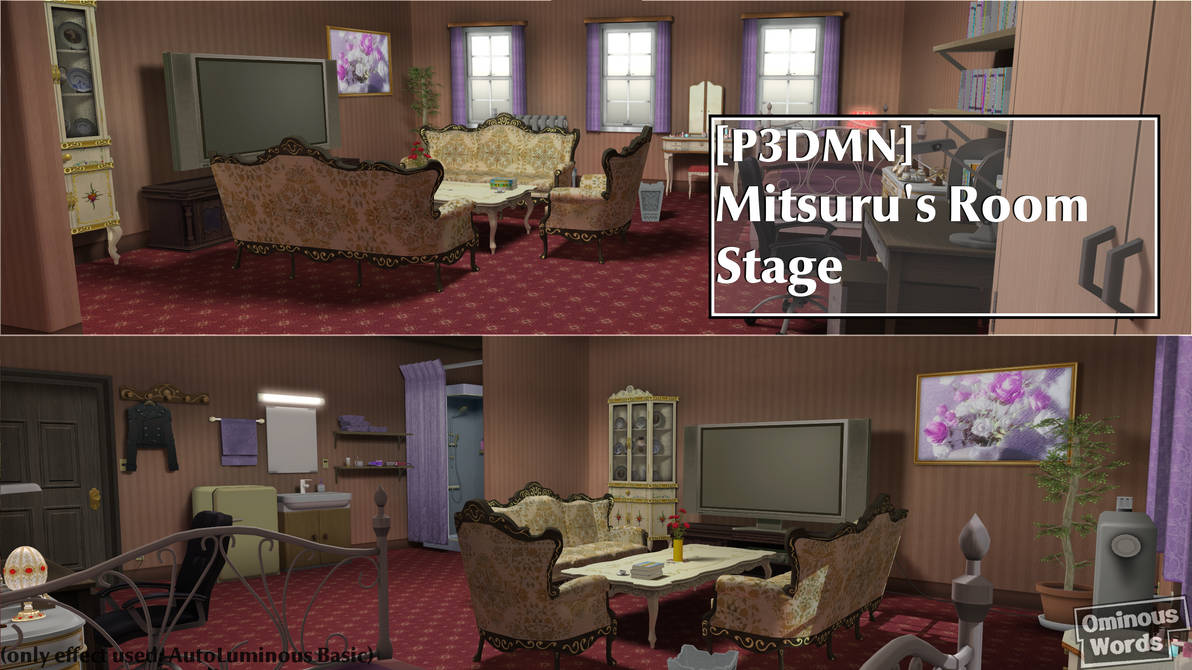 [MMD DL] Persona3 DMN: Mitsuru's Room by ominous-words on DeviantArt