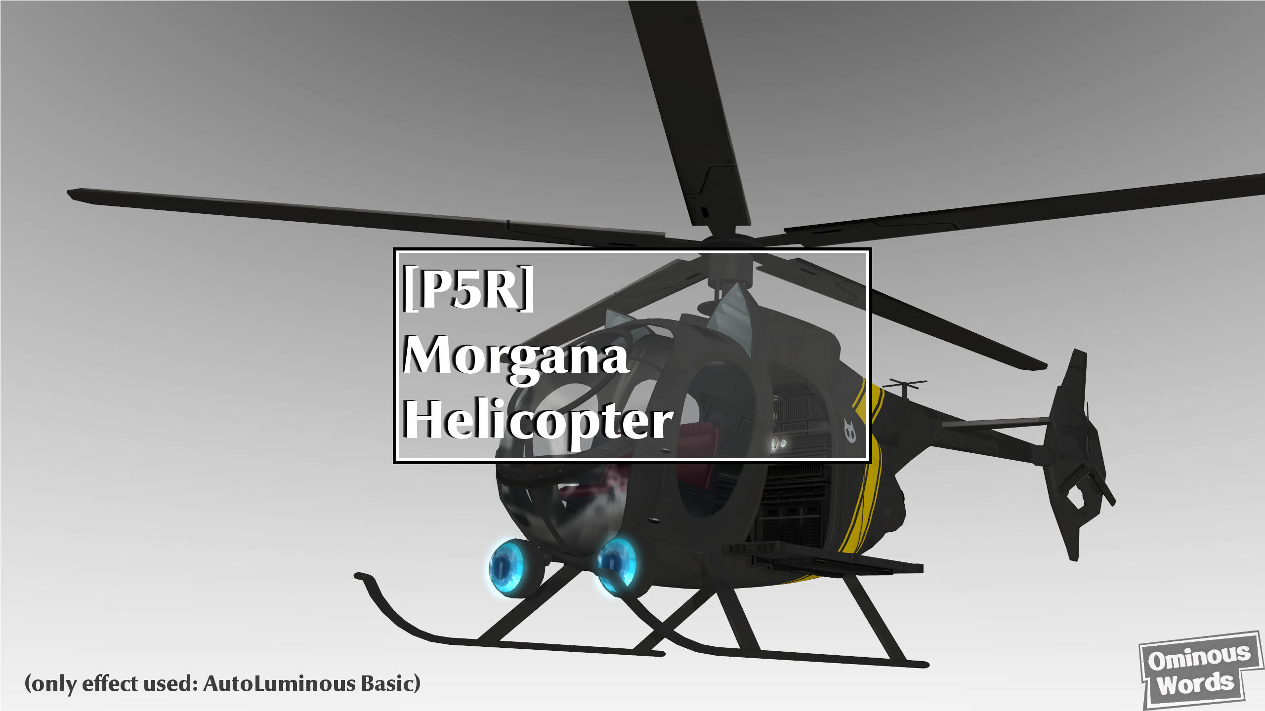 [MMD DL] Persona5 Royal: Morgana Helicopter by ominous-words on DeviantArt