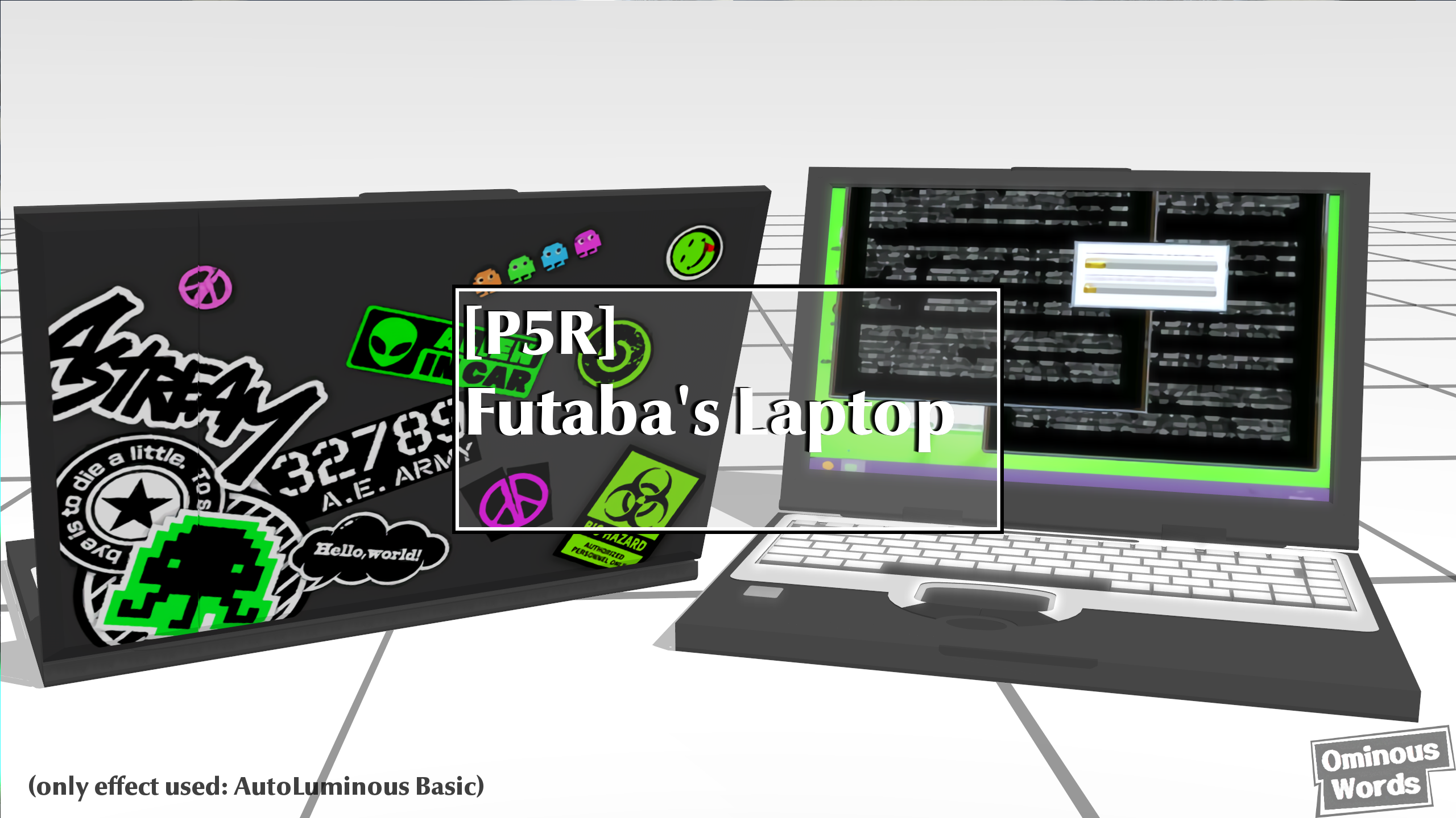 [MMD DL] Persona5 Royal: Futaba's Laptop by ominous-words on DeviantArt