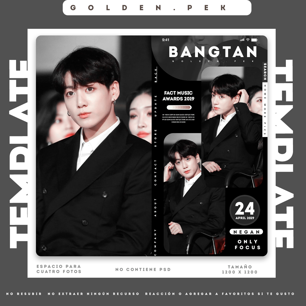 Template Attractive04 By Goldenpek by goldenpek on DeviantArt