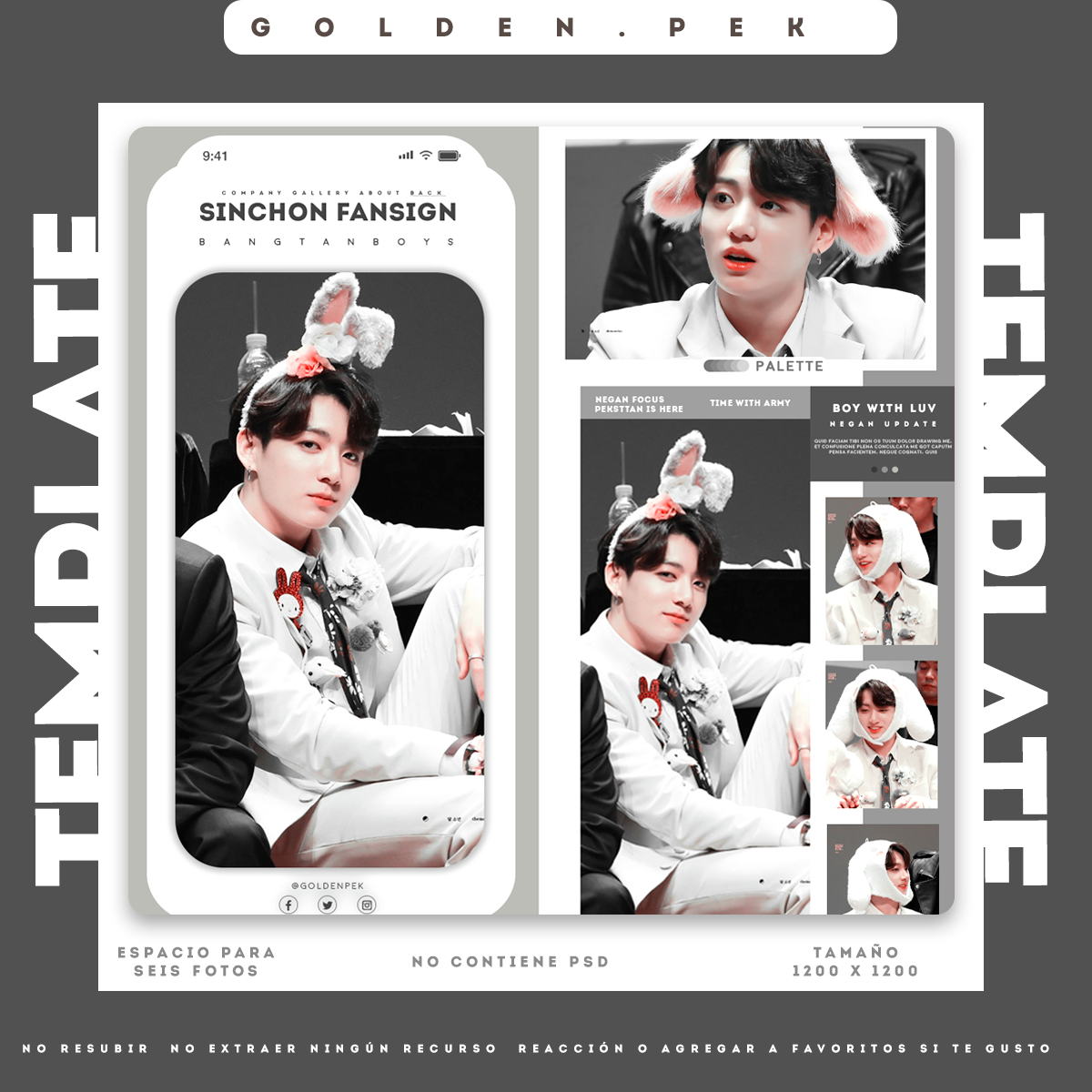 Template White06 Goldenpek by goldenpek on DeviantArt