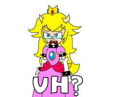 Princess Peach Possessed by Bowser Part 1 (Color) by alzul-blue on ...