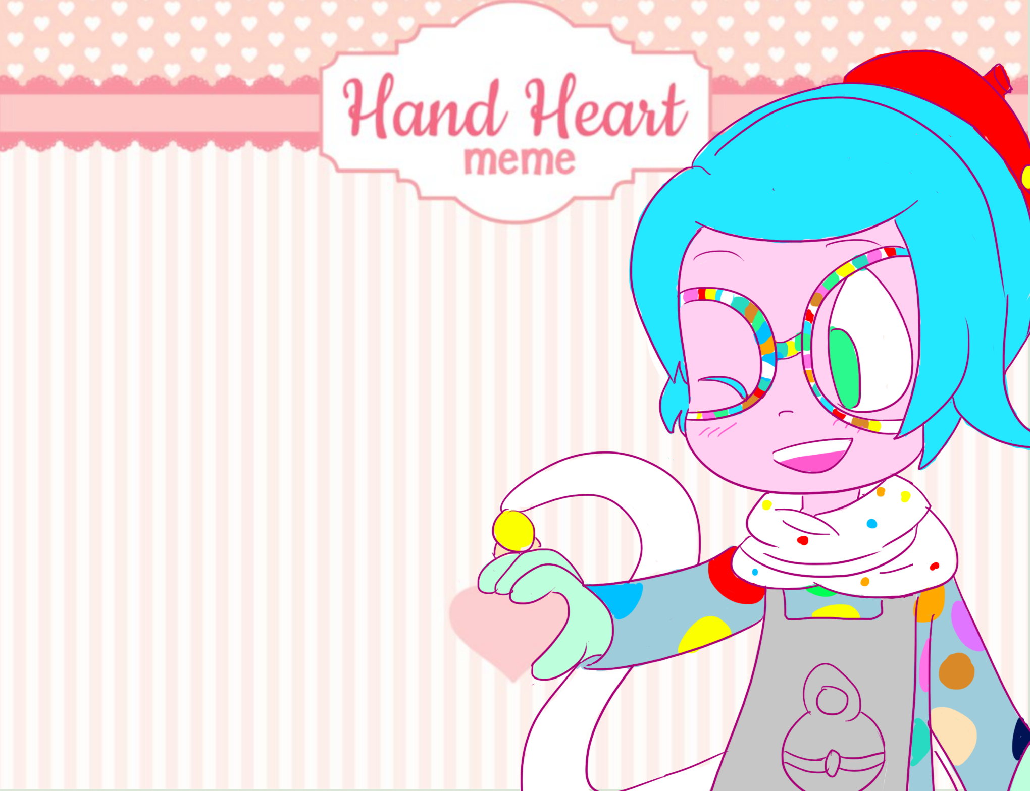 Hand Heart Meme [CJ] by vvampire1234 on DeviantArt