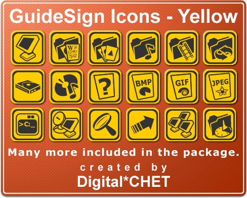 GuideSign Simple - Yellow by digitalchet on DeviantArt
