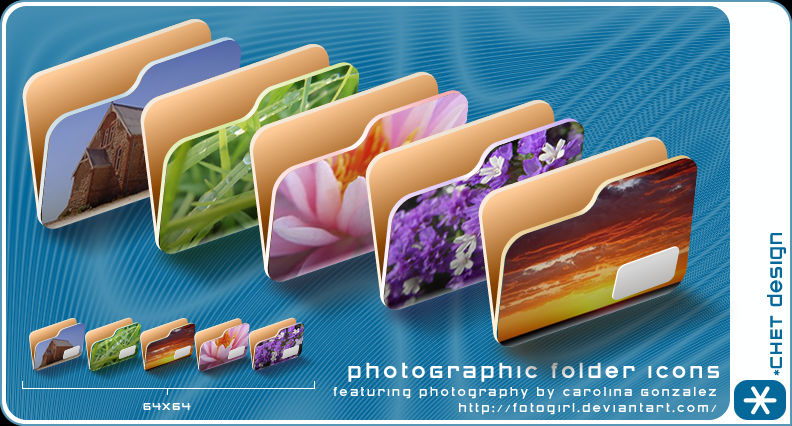 photoGraphic Folder Icons by digitalchet on DeviantArt