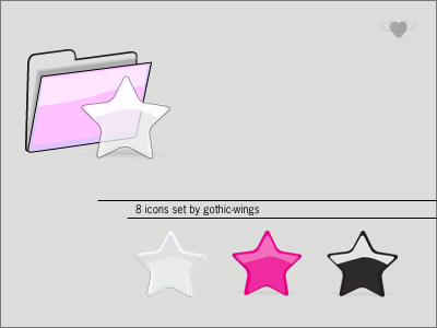 Stars Icons Set - Windows XP by gwicons on DeviantArt