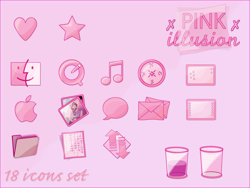 :: Pink Illusion :: by gwicons on DeviantArt