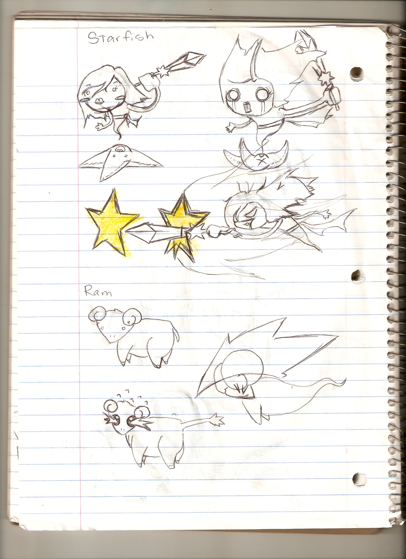 Starfish Lady by calpico on DeviantArt