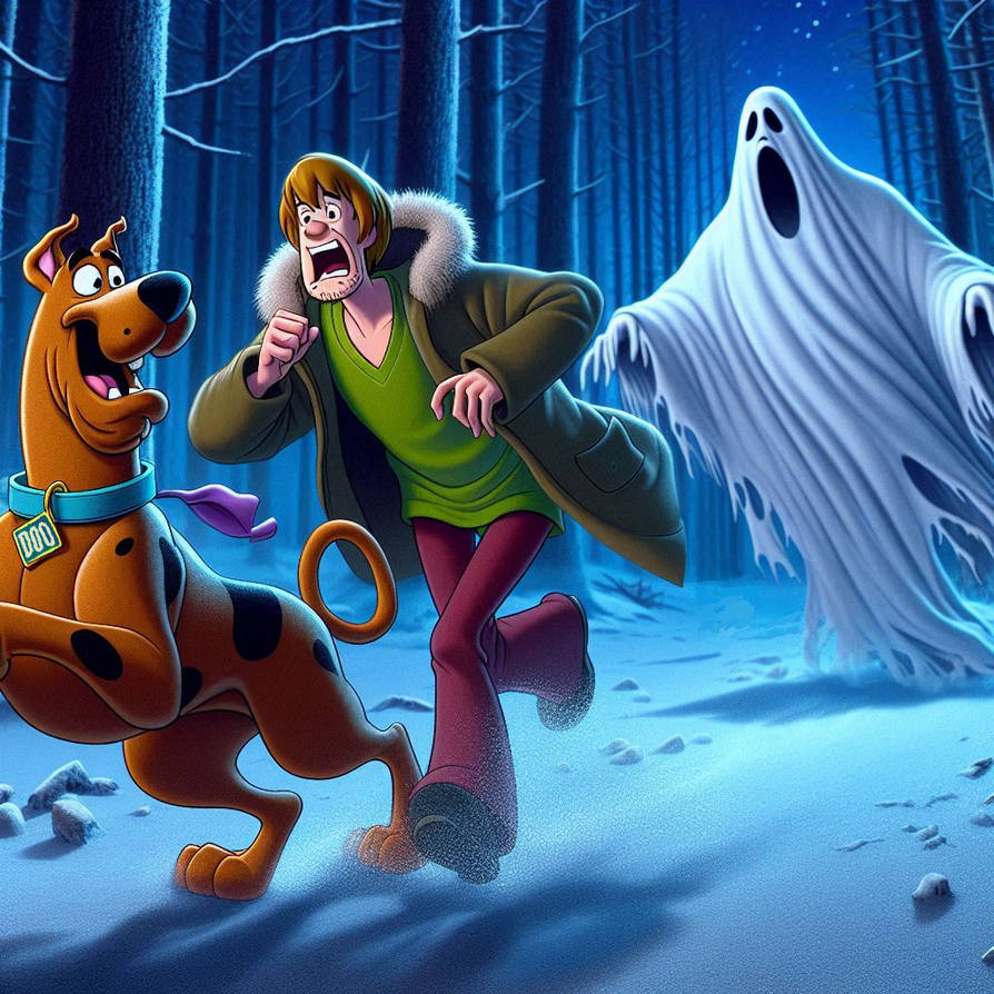 Scooby-Doo and Shaggy (Ghost) 2 by mnjedi on DeviantArt