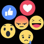 Reacciones de facebook Png by JanniieRuiz on DeviantArt