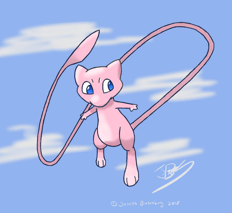 Mew by TheGrandAlexander on DeviantArt