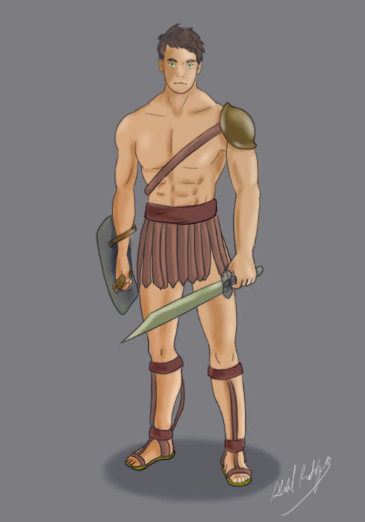 Practice: Gladiator by addictedtopunk on DeviantArt