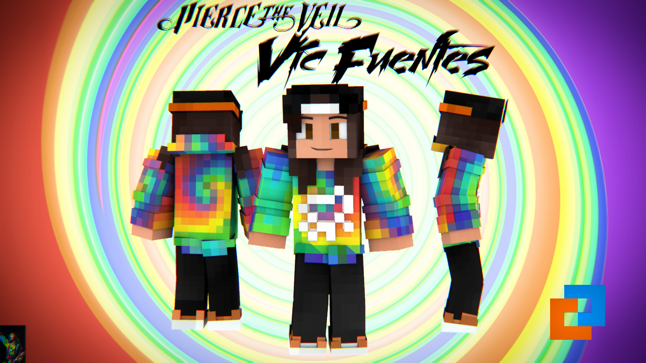 Vic Fuentes from Pierce The Veil Minecraft Skin! by portalmaster298 on ...