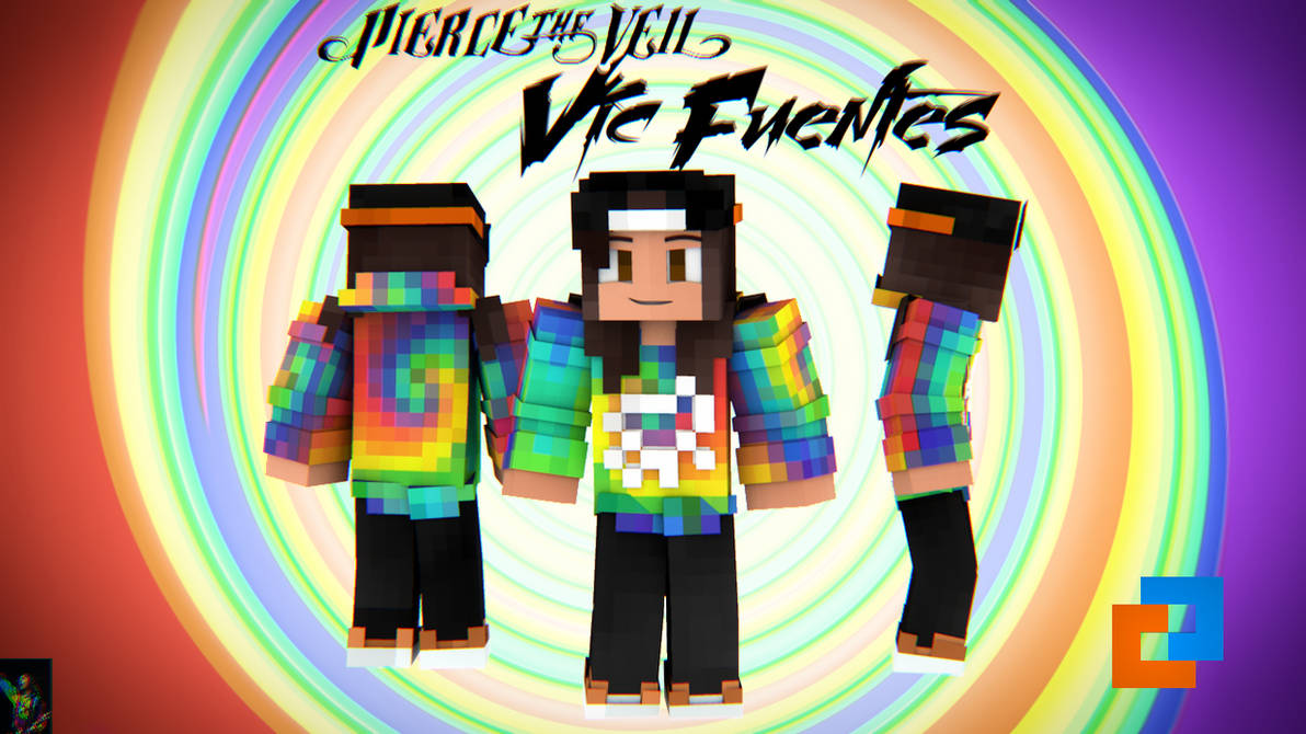 Vic Fuentes from Pierce The Veil Minecraft Skin! by portalmaster298 on ...