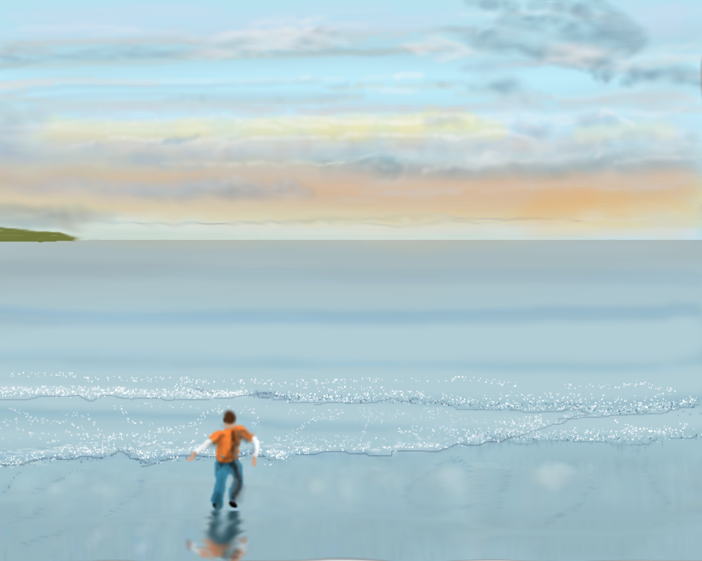 Boy on Beach by MacAodhagain on DeviantArt