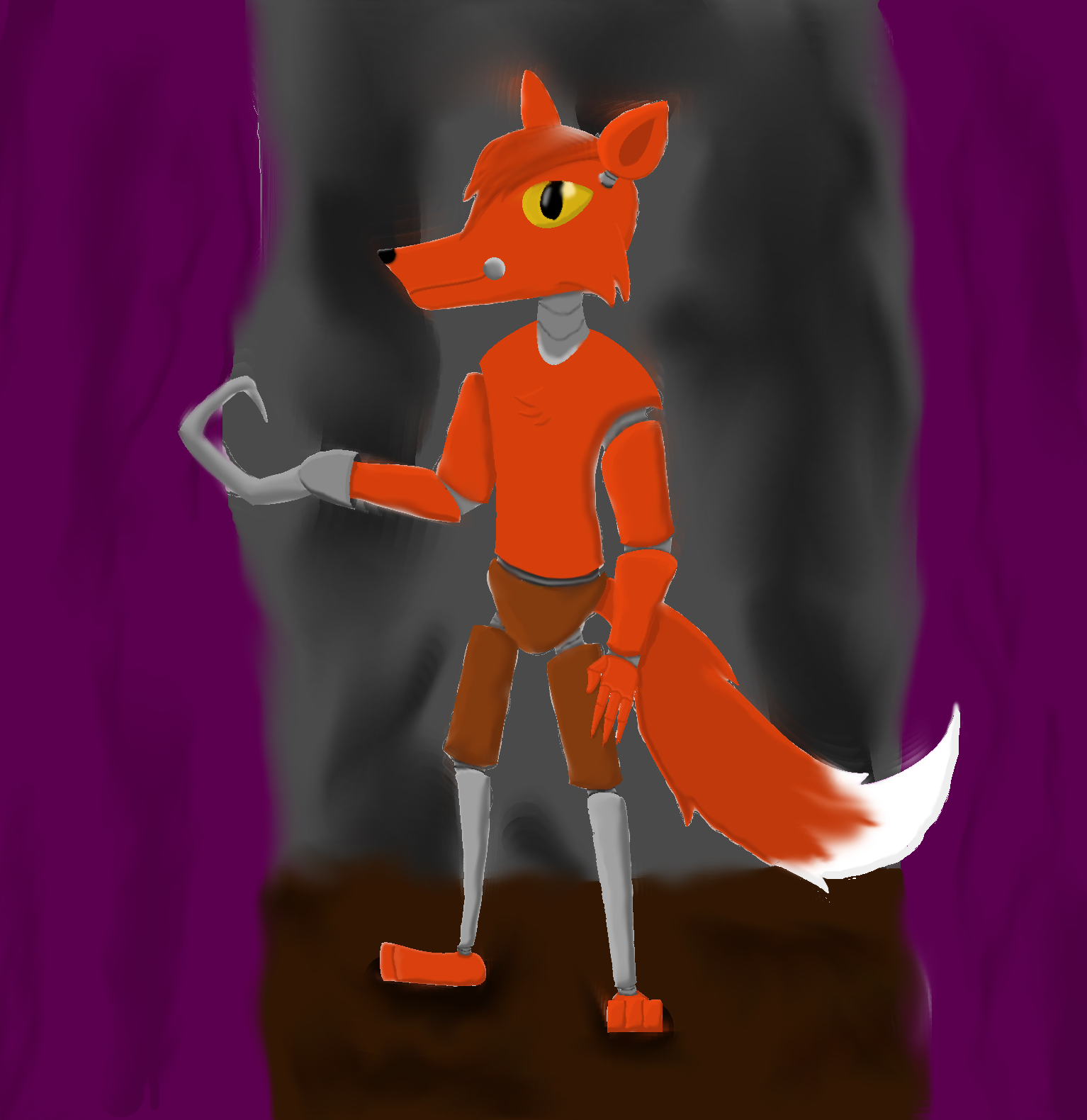 Foxy by EnderGirlHybred on DeviantArt