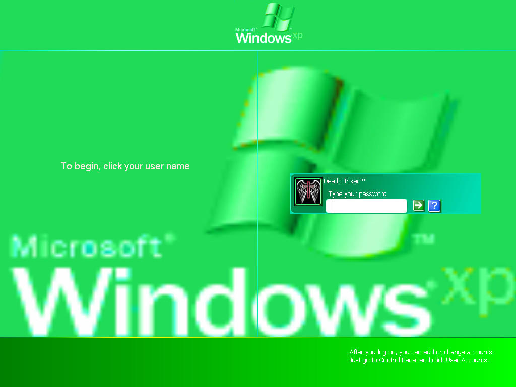 XP Classic Green Logon by DeathStriker-15 on DeviantArt