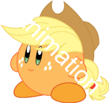AppleJack Kirby Animation by The-Silver-Soldier on DeviantArt