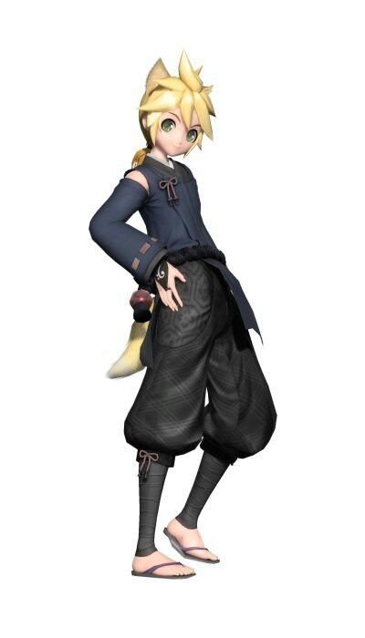 Indigo Fox Len DL by ElectricVoiceSystem on DeviantArt