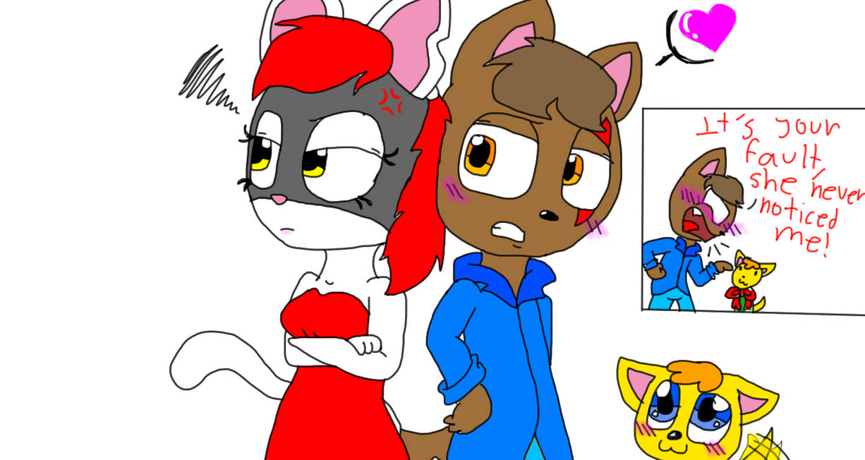 she never noticed me by sinta13 on DeviantArt