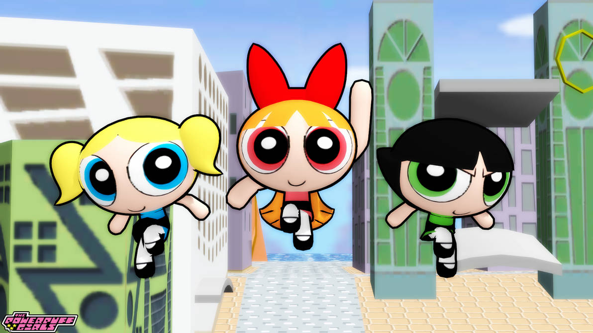 (MMD/SFM Models) The Powerpuff Girls Download by pankanellos on DeviantArt
