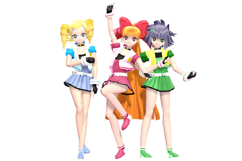 MMD PPGZ Download by pankanellos on DeviantArt